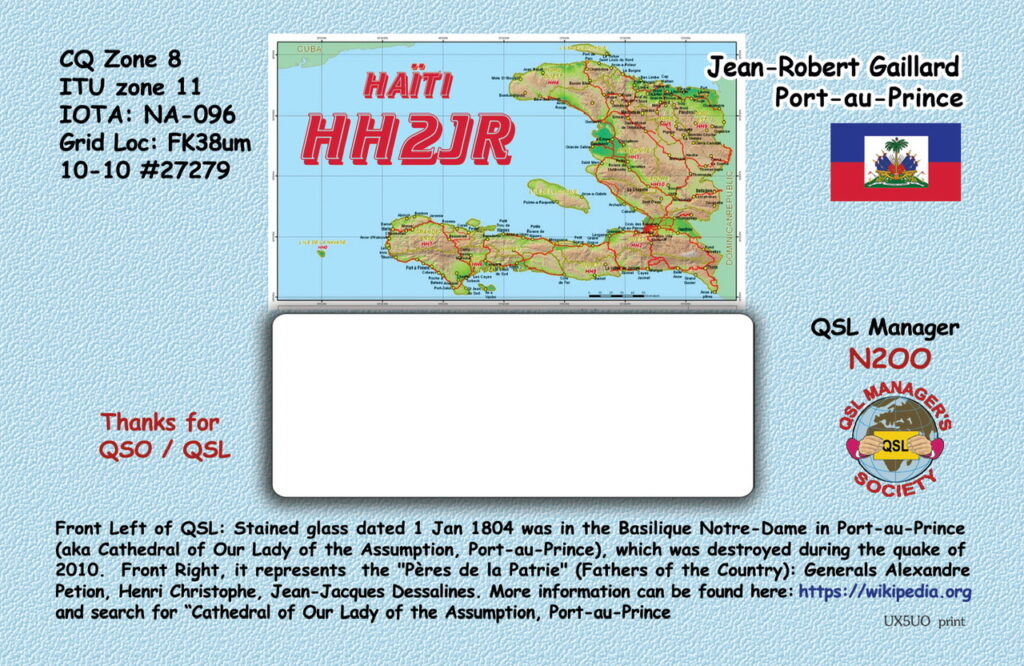Les QSL – Radio Club Haiti
